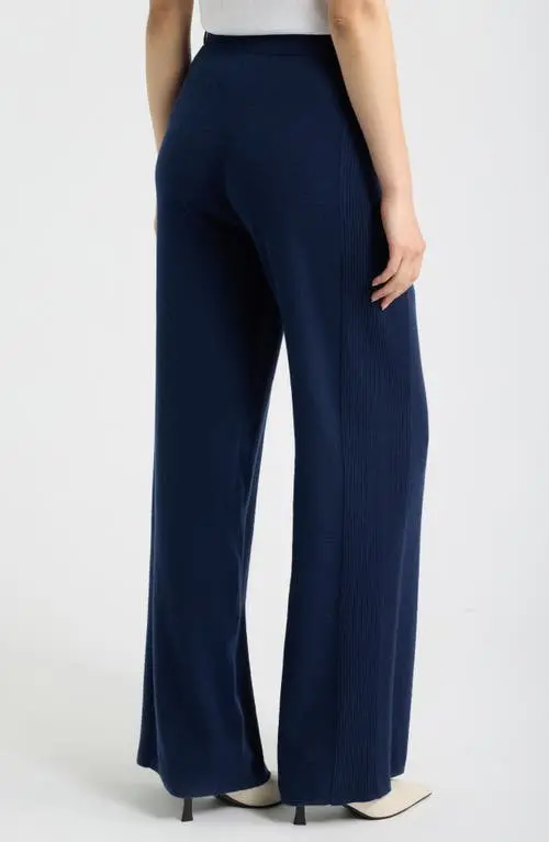 Rag & Bone Lucy Wide Leg Wool Blend Pants