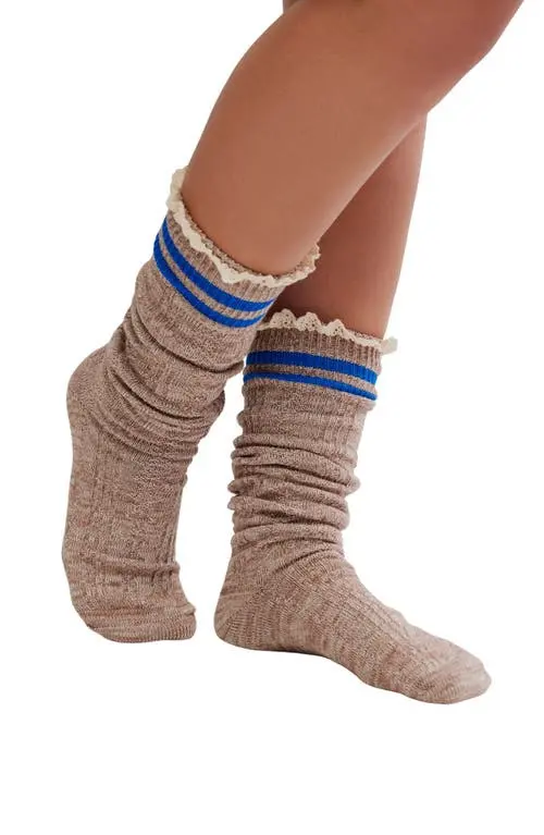 Free People Https:www.freepeople.com/shop/homecoming-knee-high-socks2 - Ivory