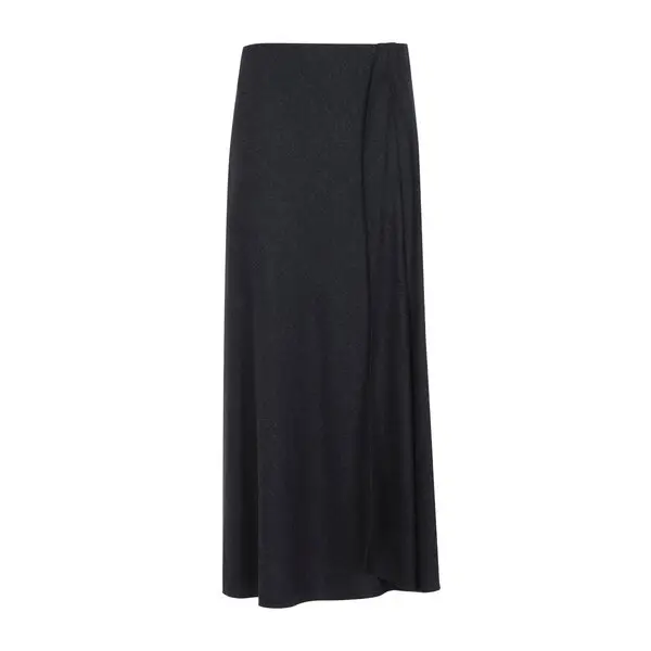 Giorgio Armani Virgin Wool Blend Skirt - Multicolor