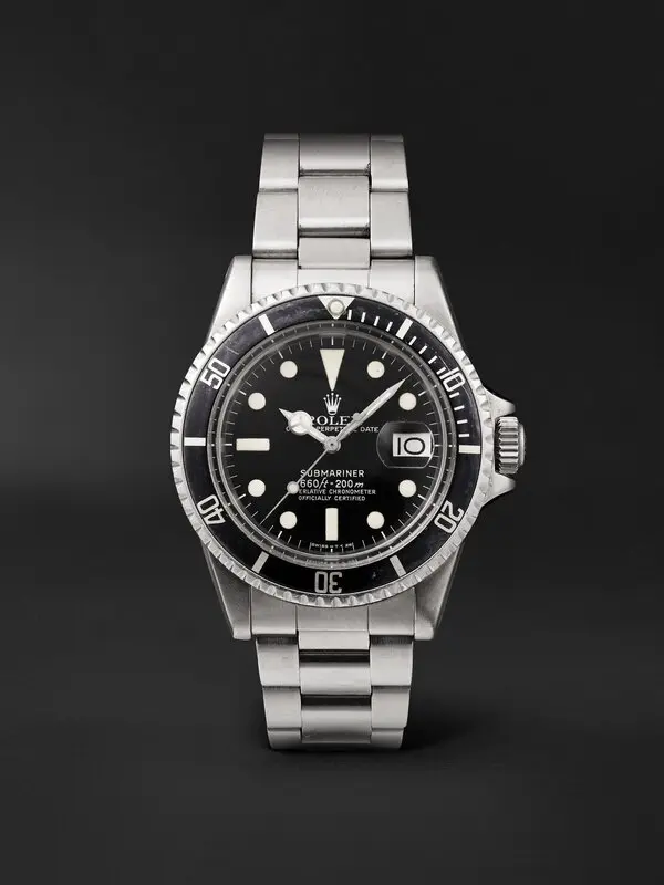 STEPHANIE WINDSOR Rolex Vintage 1978 Submariner Automatic 40mm Stainless Steel Watch, Ref. 1680 - Black
