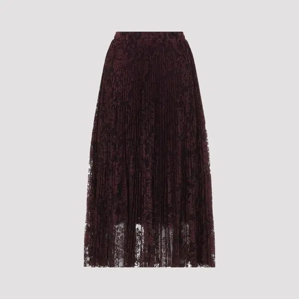 ERMANO SCERVINO Ermanno Scervino Lace Midi Skirt