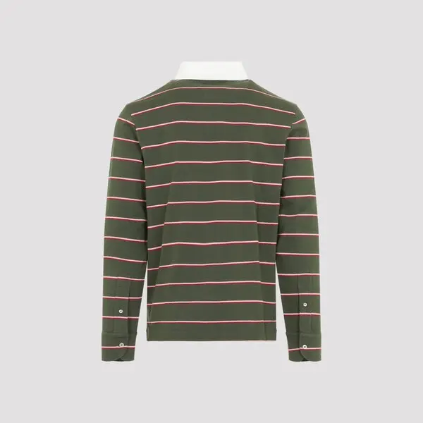 Etro L/s Striped Polo
