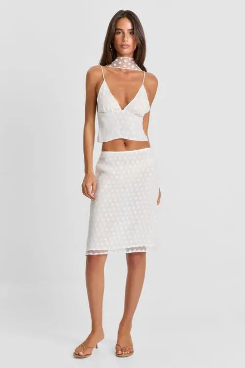 SASHA THERESE Minnie Midi Skirt