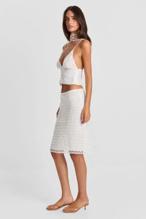 SASHA THERESE Minnie Midi Skirt