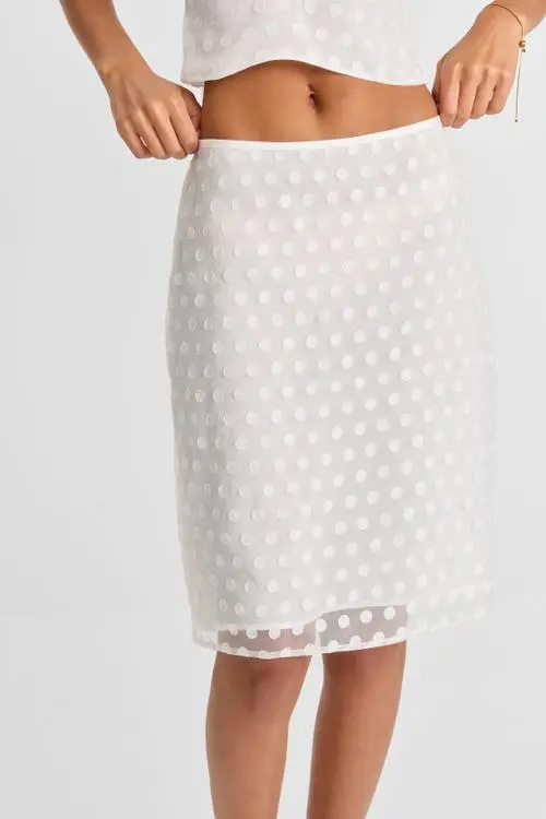 SASHA THERESE Minnie Midi Skirt