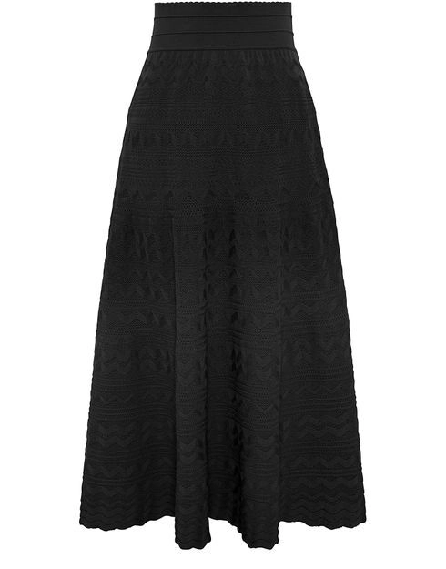 Molli Diva Maxi Skirt - Deep Black_6