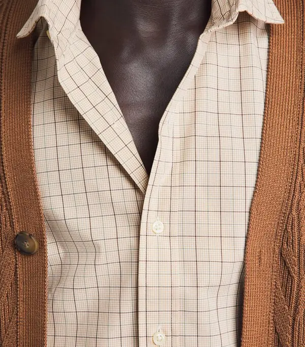 Polo Ralph Lauren Stretch-cotton Check Custom Fit Shirt