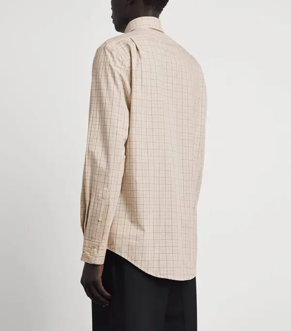 Polo Ralph Lauren Stretch-cotton Check Custom Fit Shirt