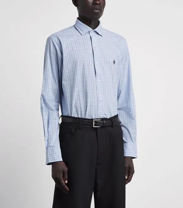 Polo Ralph Lauren Stretch-cotton Check Custom Fit Shirt