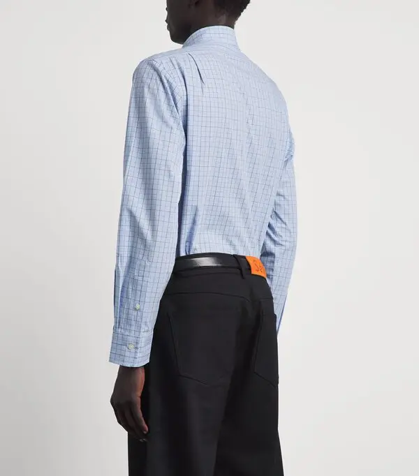 Polo Ralph Lauren Stretch-cotton Check Custom Fit Shirt