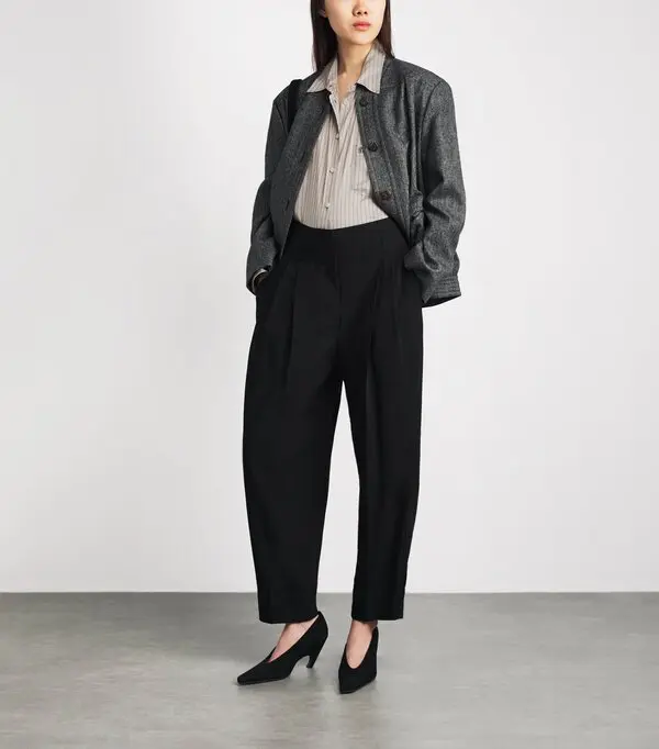 BLAZÉ MILANO Silk Striped Shirt
