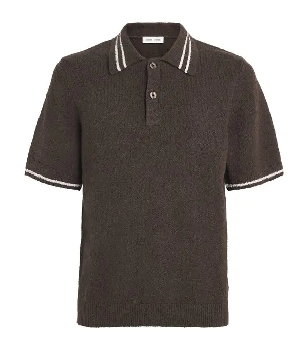 SAMSØE SAMSØE Bouclé Sapedro Polo Shirt