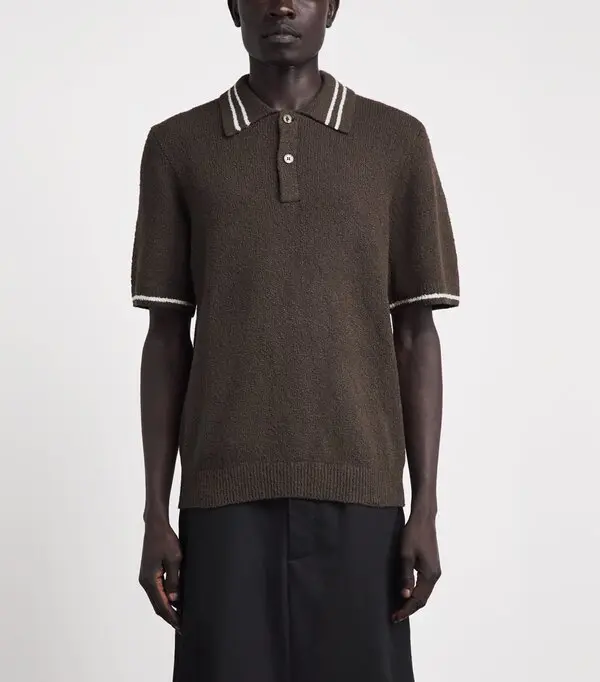 SAMSØE SAMSØE Bouclé Sapedro Polo Shirt