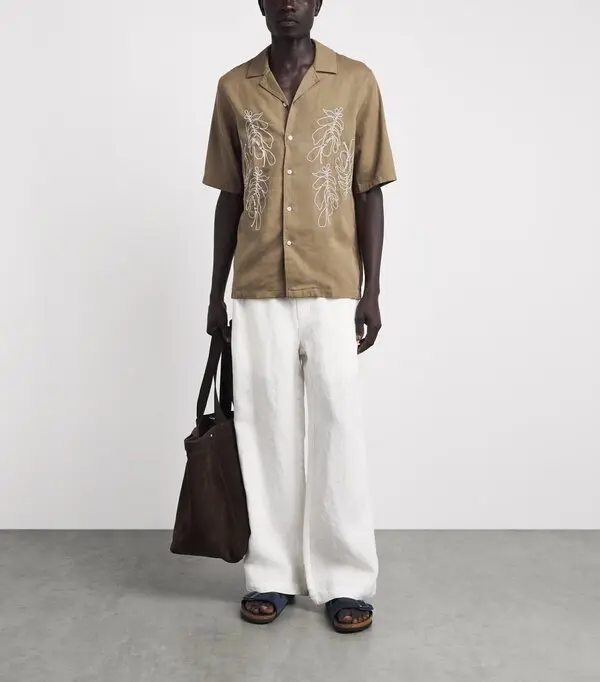 SAMSØE SAMSØE Embroidered Saoscar Shirt