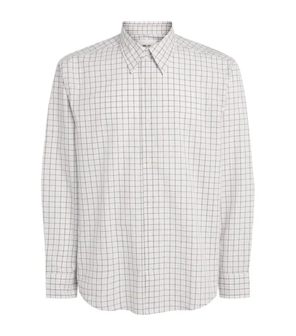 NN.07 Organic Cotton Check Shirt