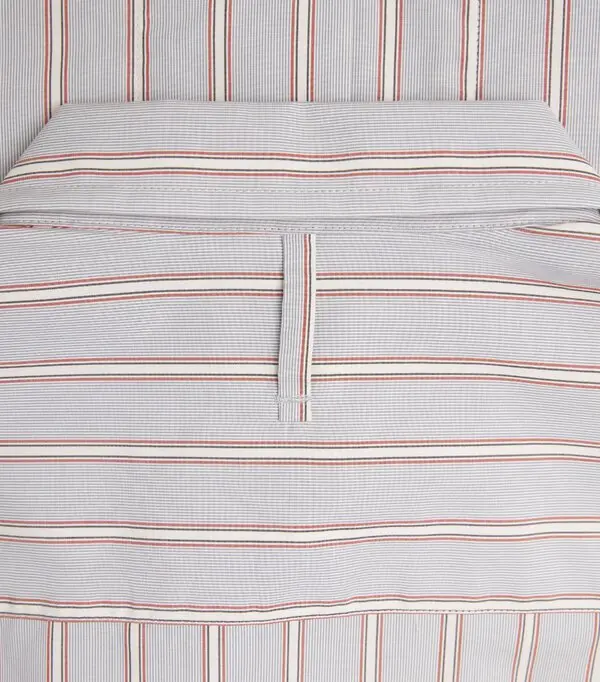 NN.07 Supima Cotton Stripe Short-sleeve Shirt