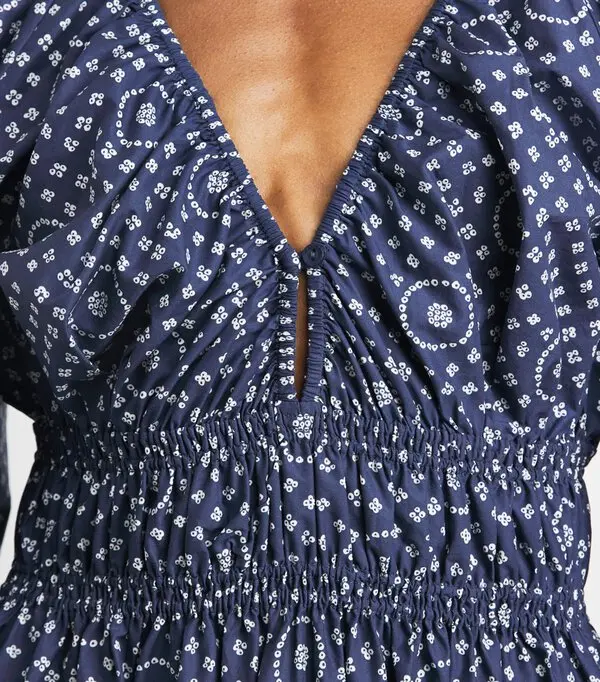Matteau Organic Cotton Paisley Maxi Dress