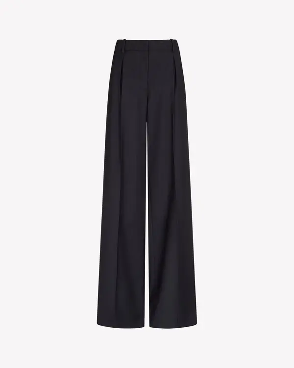 Serena Bute Wool Inverted Pleat Trouser