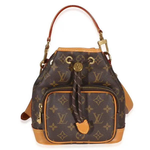 LOUIS VUITTON Archive Monogram Canvas Noe Cargo