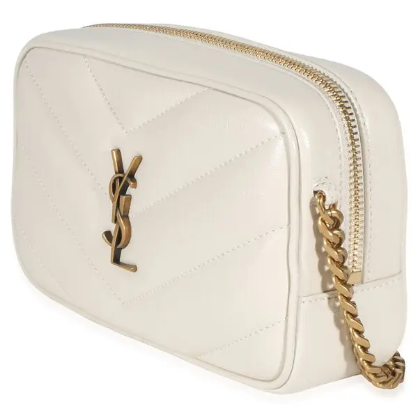 Saint Laurent Matelassé Monogram Camera Bag