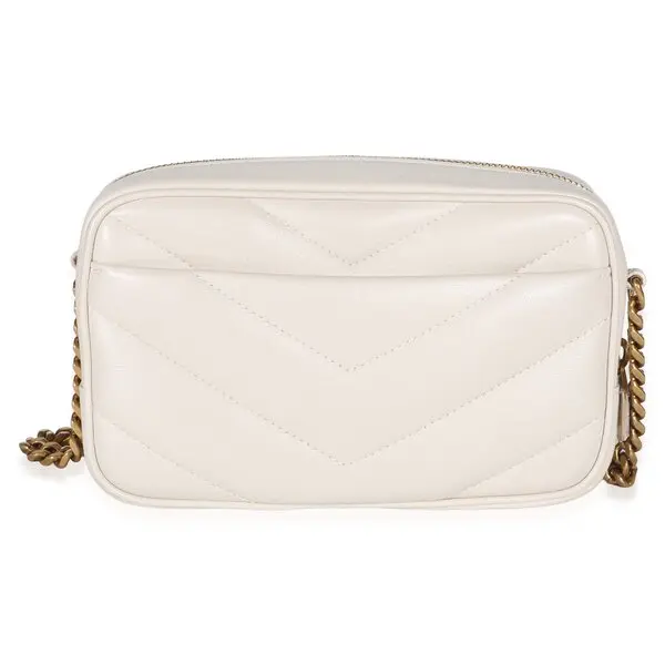 Saint Laurent Matelassé Monogram Camera Bag