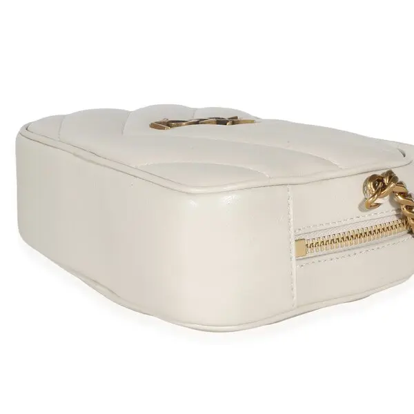 Saint Laurent Matelassé Monogram Camera Bag
