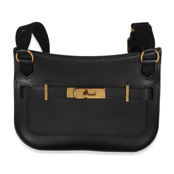 Hermès Evergrain Jypsiere Ghw - Black