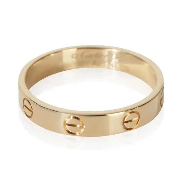 Cartier Yellow Gold Small Model Love Ring