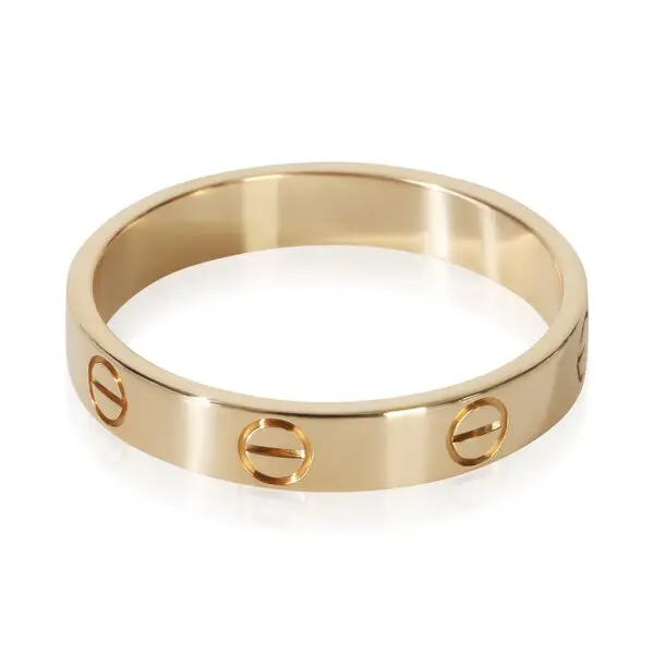 Cartier Yellow Gold Small Model Love Ring