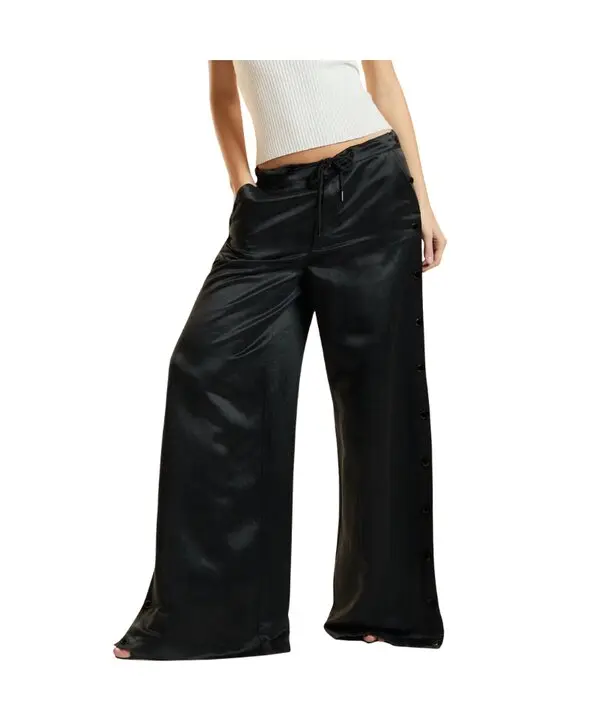 Cynthia Rowley Breakaway Snap Pant - Black
