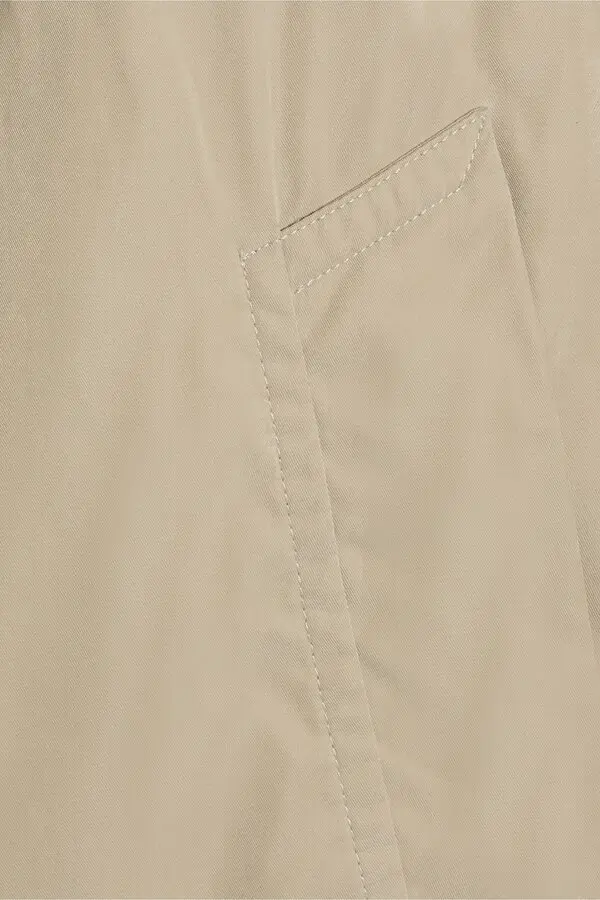MAISON MARGIELA Layered Twill And Shell Trench Coat