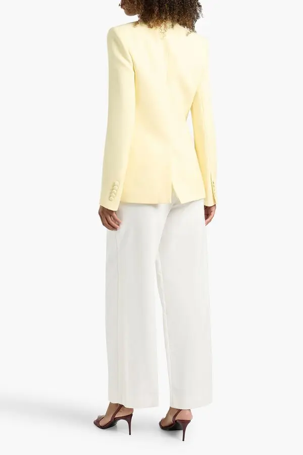 Adam Lippes Wool And Silk-blend Blazer