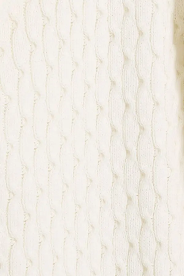 Theory Cableknit Cotton Cardigan