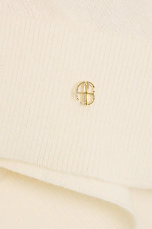 ANINE BING Merino Wool And Cashmere-blend Sweater