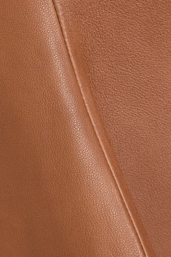 Theory Leather Mini Skirt