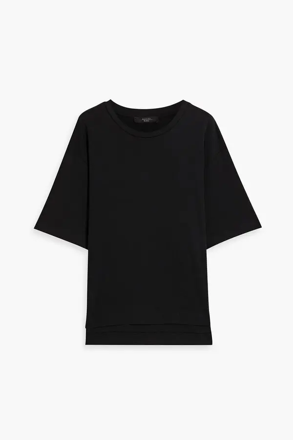 Max Mara Cottonjersey Tshirt - Black