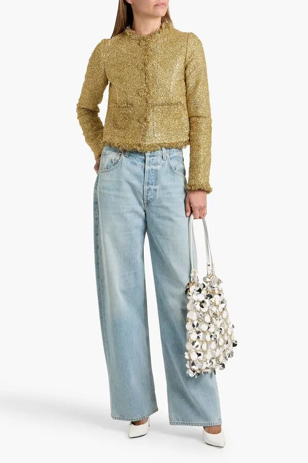 Rabanne Metallic Tinsel Jacket