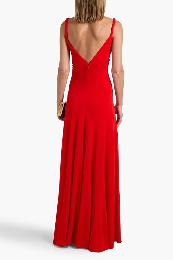 Alice + Olivia Noelia Twisted Maxi Dress