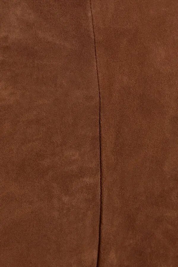 Theory Suede Bootcut Pants