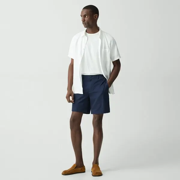 Theory Zaine Short In Stretch Cotton