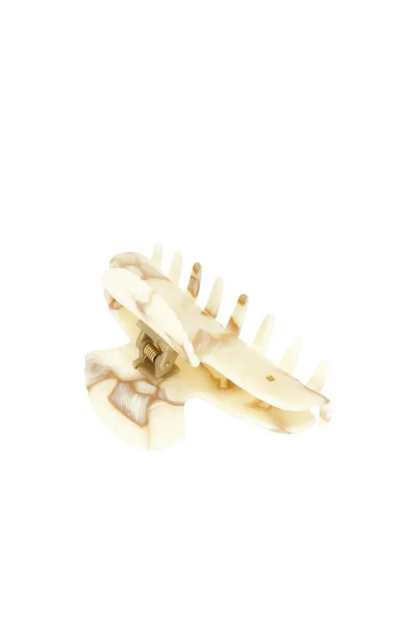SOPHIE BUHAI Fan Shell Hair Claw In Ivory