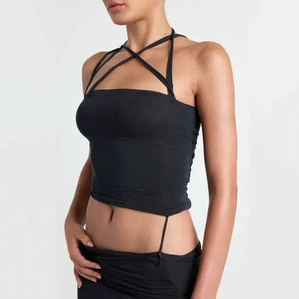 SKIMS Vettese X Sheer Modal Top