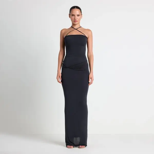 SKIMS Sheer Modal Long Dress