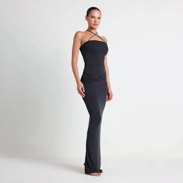 SKIMS Sheer Modal Long Dress