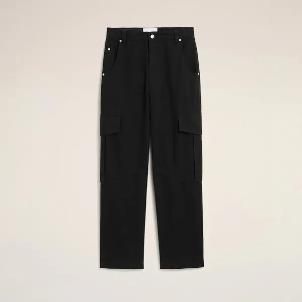 AMI Paris Baggy-fit Cargo Cotton Trousers