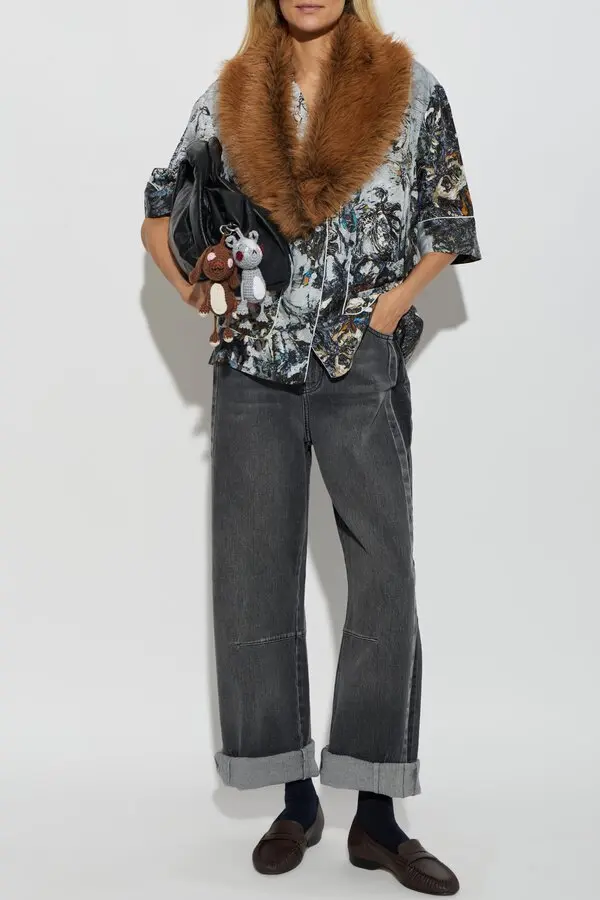 Munthe Silk Shirt "vushi