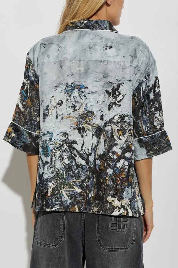 Munthe Silk Shirt "vushi