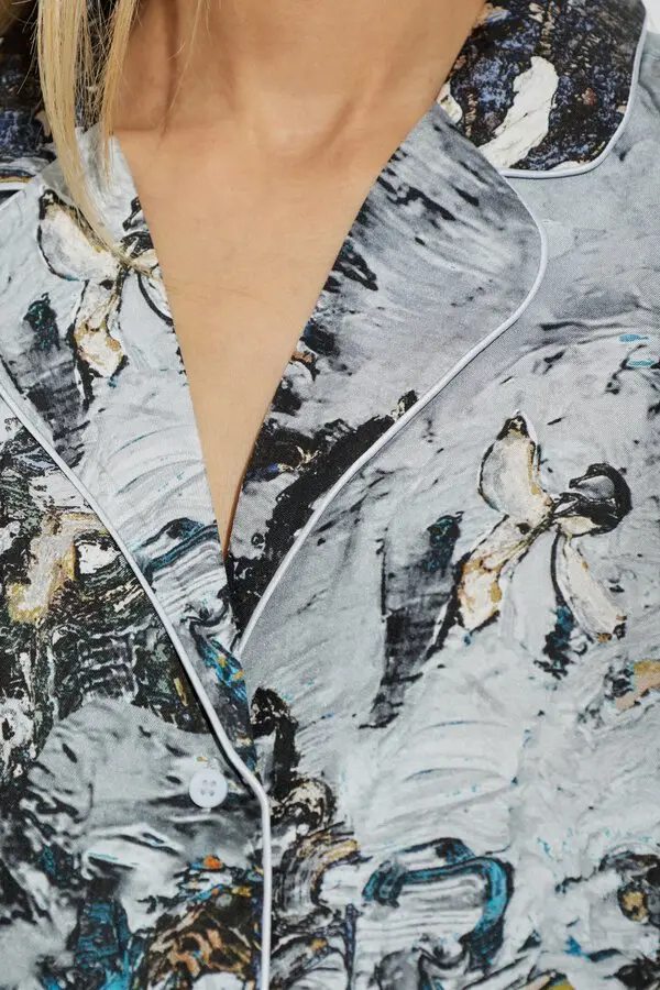 Munthe Silk Shirt "vushi