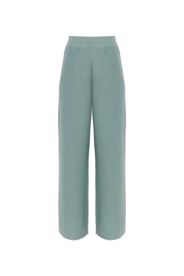 Fabiana Filippi Pants With Shimmering Sequins - Green
