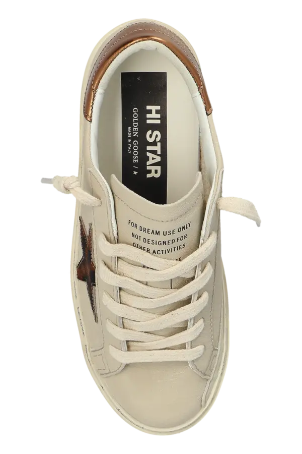GOLDEN GOOSE Hi Star Classic With List Sneakers